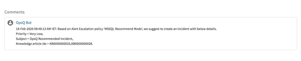 OpsQ Recommend Mode: Building Trust When Machines Call The Shots